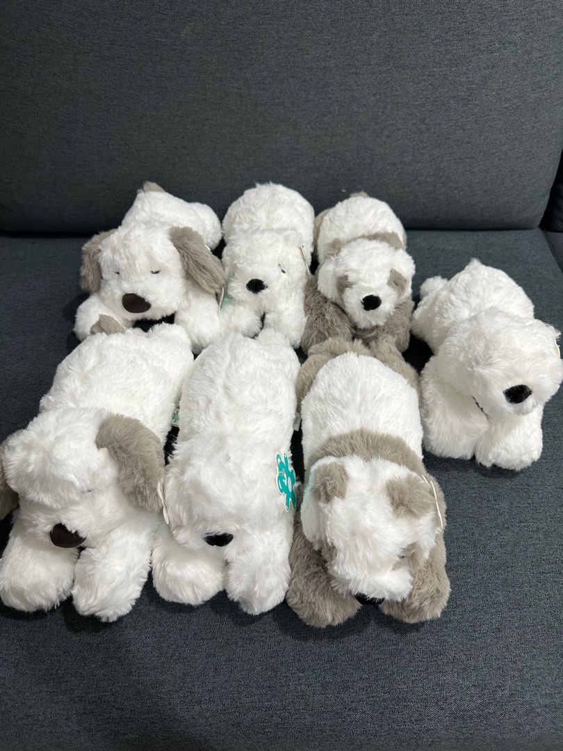 Funclaw small fluffy dog/polar bear/panda, Hobbies & Toys, Toys & Games ...