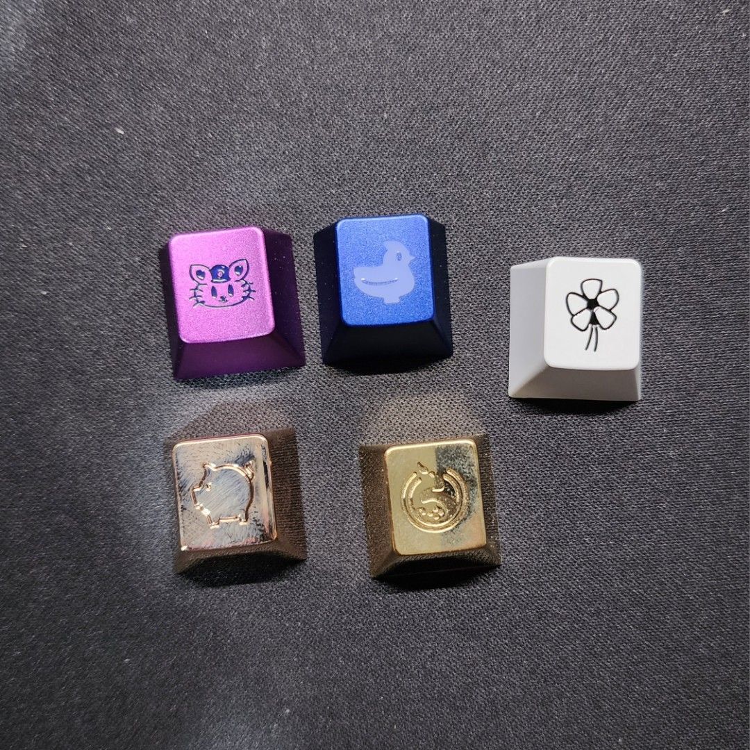 GMK x RAMA Artisan Keycaps (Oni, Cojiro, Demon Sword, Truffleschwein ...