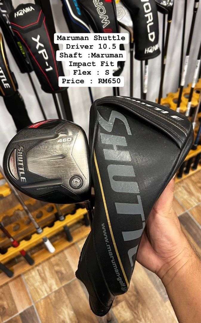 Golf Driver Maruman Shuttle, Sports Equipment, Sports & Games, Golf on ...