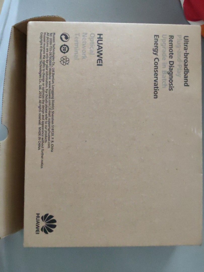 Huawei optical network terminall, Computers & Tech, Parts & Accessories, Networking on Carousell