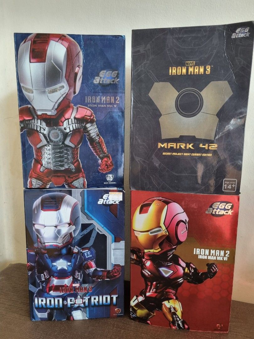 Iron Man Egg Attack, Toys & Collectibles, Mainan di Carousell