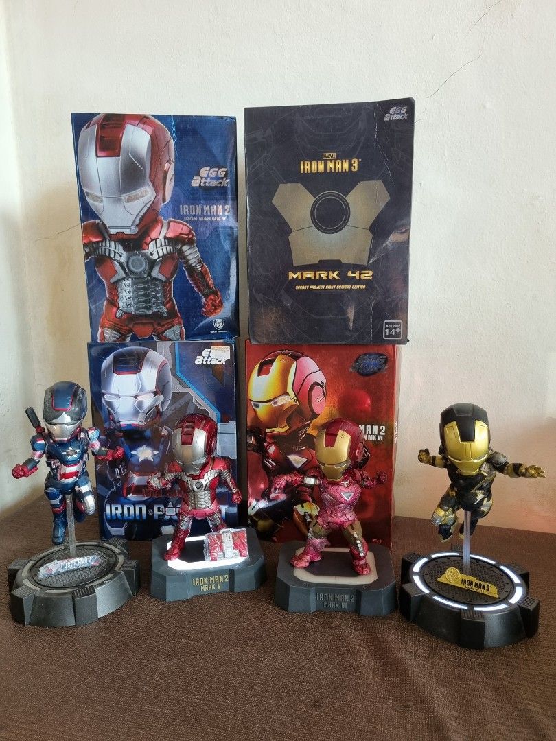 Iron Man Egg Attack, Toys & Collectibles, Mainan di Carousell