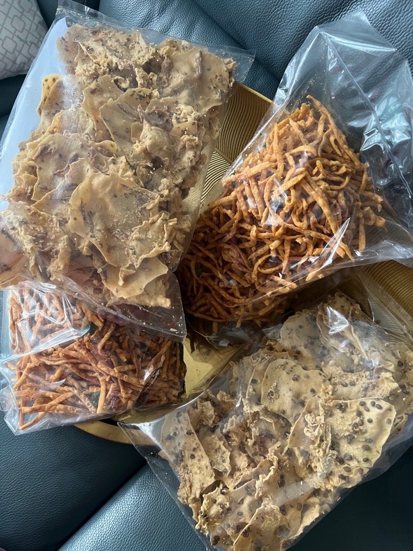 Kerepek jejari ikan bilis and tumpi, Food & Drinks, Local Eats on Carousell