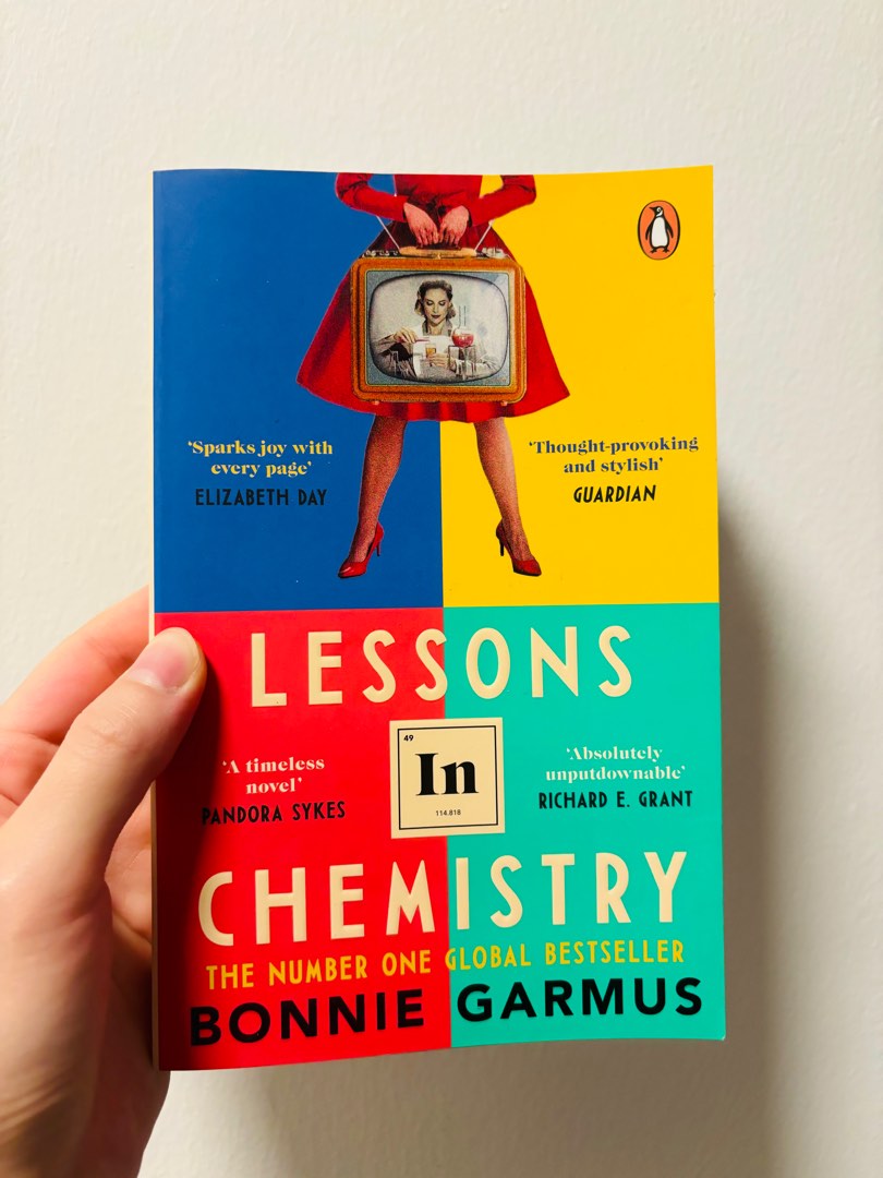 Lessons in Chemistry By Bonnie Garmus, Hobbies & Toys, Books ...