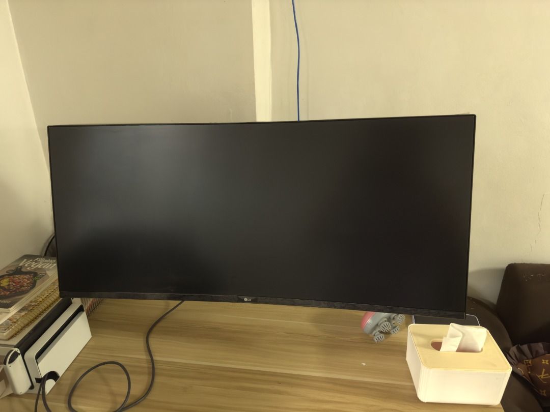 LG 34GL750-B 34" Ultrawide Curved Gaming Monitor With G-SYNC, Computers ...