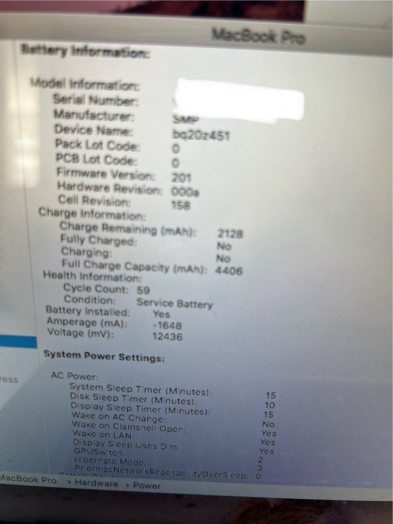 Macbook Pro 15” i7 2010 SSD 128GB 4GB Ram, Computers & Tech, Laptops ...