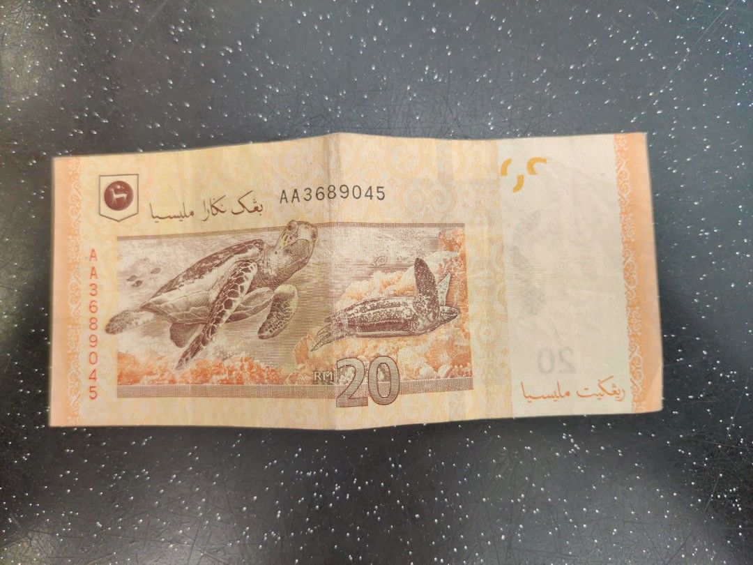 Malaysia bank note RM 20 AA, Hobbies & Toys, Collectibles & Memorabilia ...