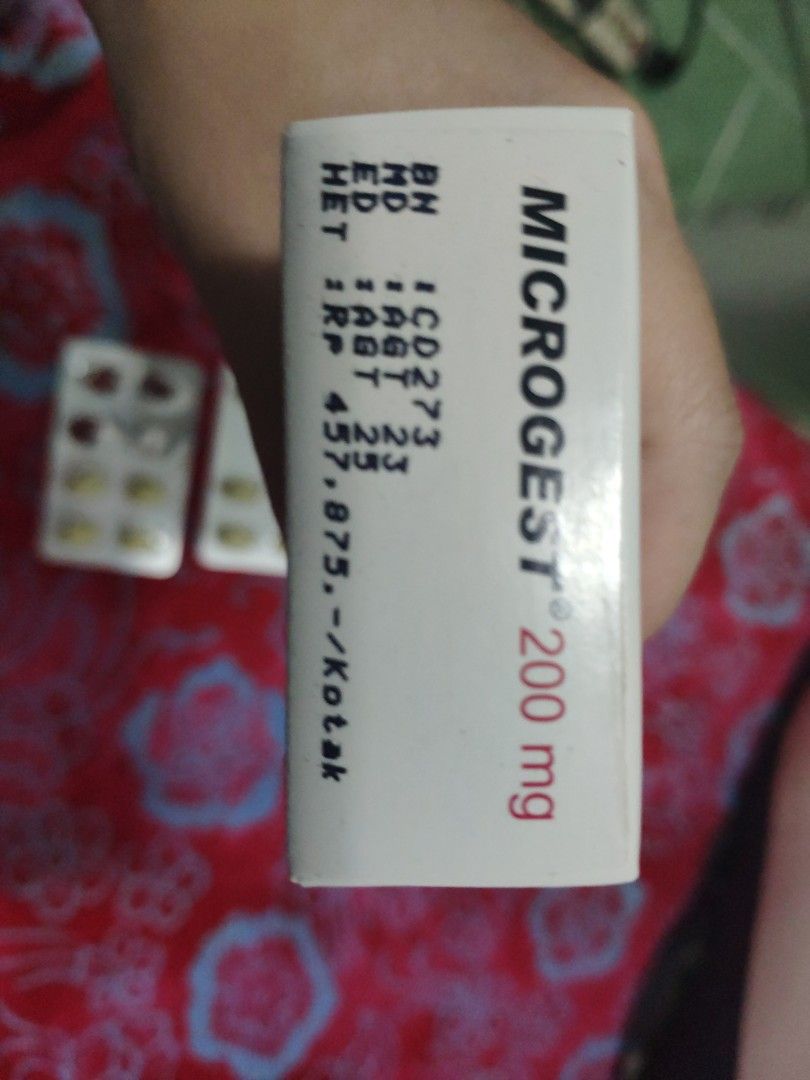 Penguat kandungan Microgest 200 mg, Bayi & Anak, Kehamilan di Carousell
