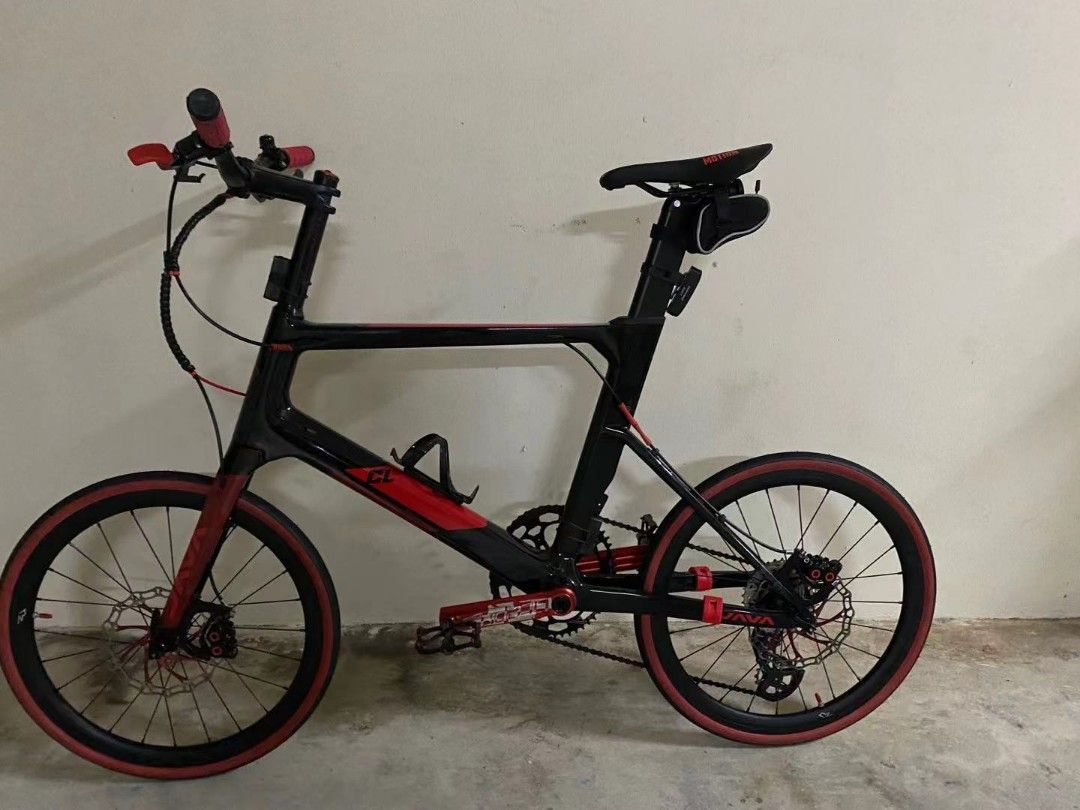 Upgraded JAVA Carbon CL2 Mini Velo, Sports Equipment, Bicycles & Parts ...