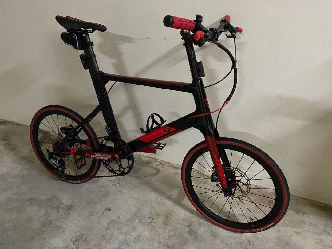 Upgraded JAVA Carbon CL2 Mini Velo, Sports Equipment, Bicycles & Parts ...