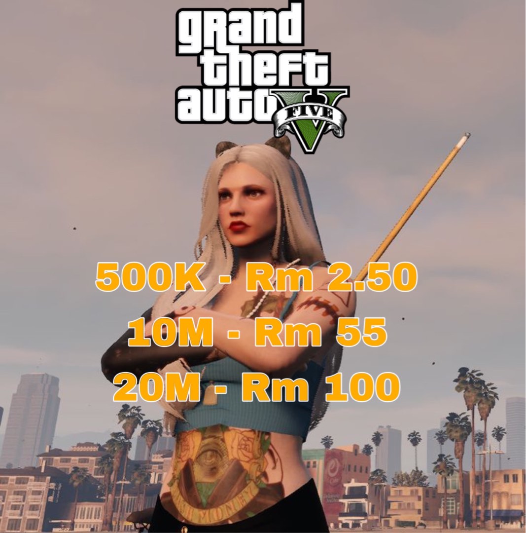 Money for FiveM server MORP, Video Gaming, Gaming Accessories, Virtual ...