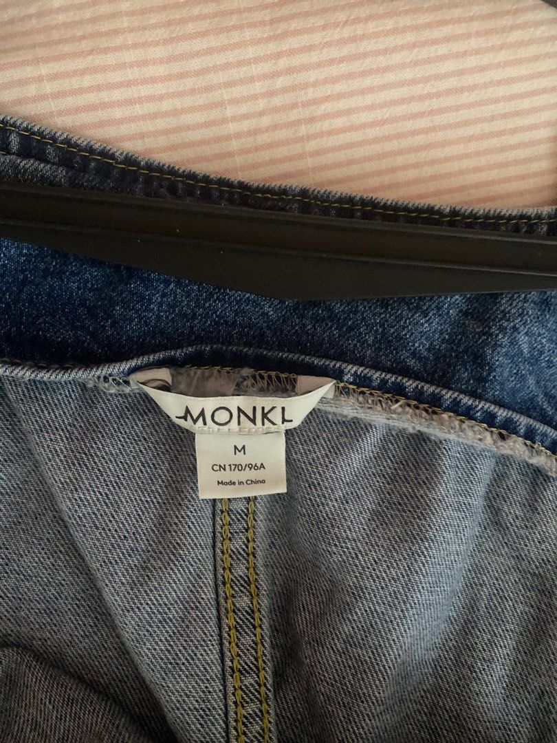 Monki Denim Overall, Women's Fashion, Dresses & Sets, Jumpsuits on ...