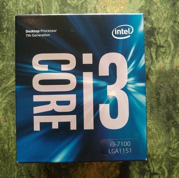 New Intel Core i3 7100 Desktop Processor CPU with heatsink fan Retail Box Edition (3.90GHZ, 3MB ...