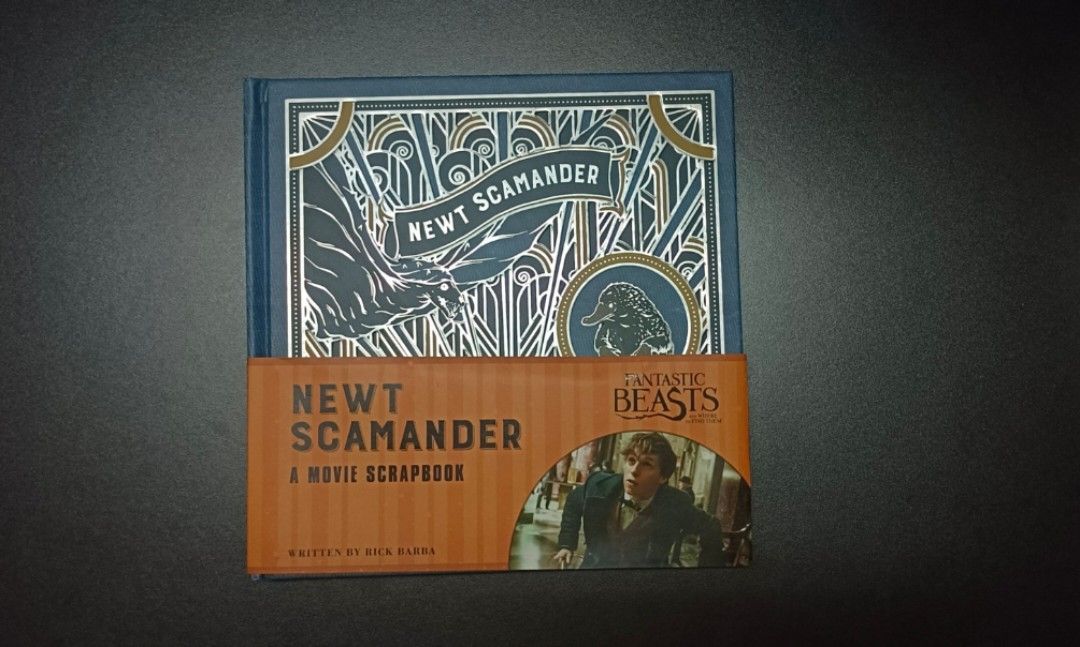 Newt Scamander : A Movie Scrapbook, Hobbies & Toys, Books & Magazines ...