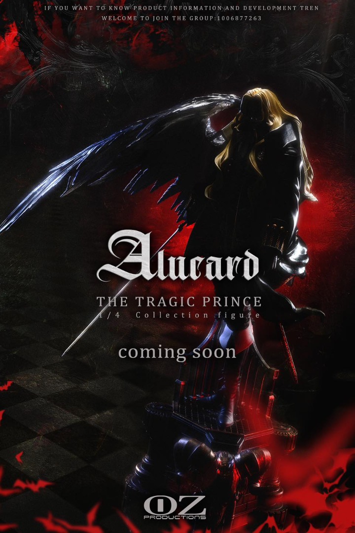OZ Studio - The Tragic Prince - Alucard, Hobbies & Toys, Toys & Games on Carousell