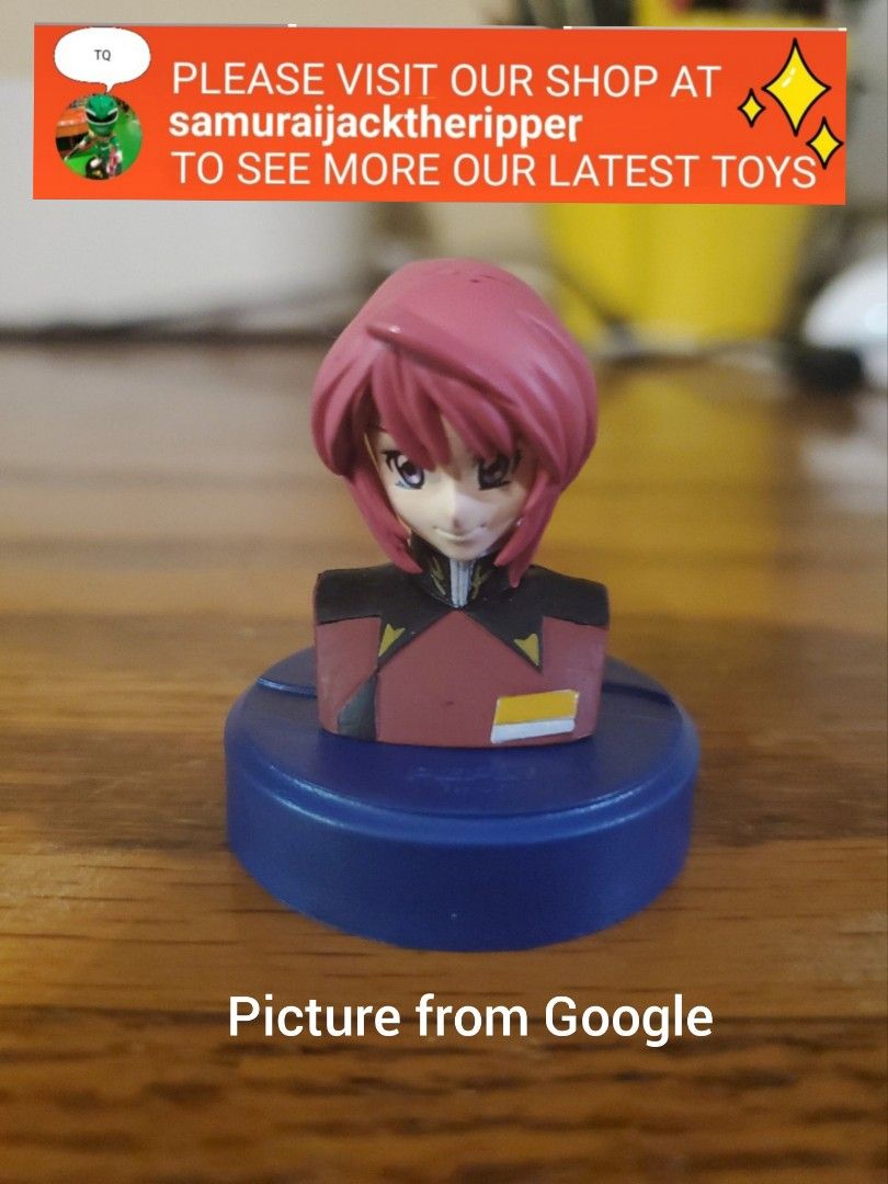 pepsi gundam seed Lunamaria Hawke (head) character figure collection ...