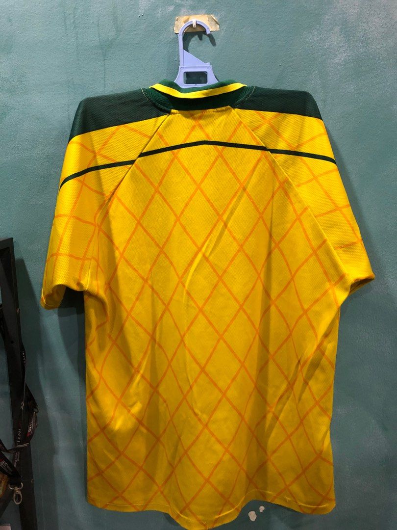 (Pit 24) Vintage Brazil Jersey, Men's Fashion, Tops & Sets, Tshirts ...
