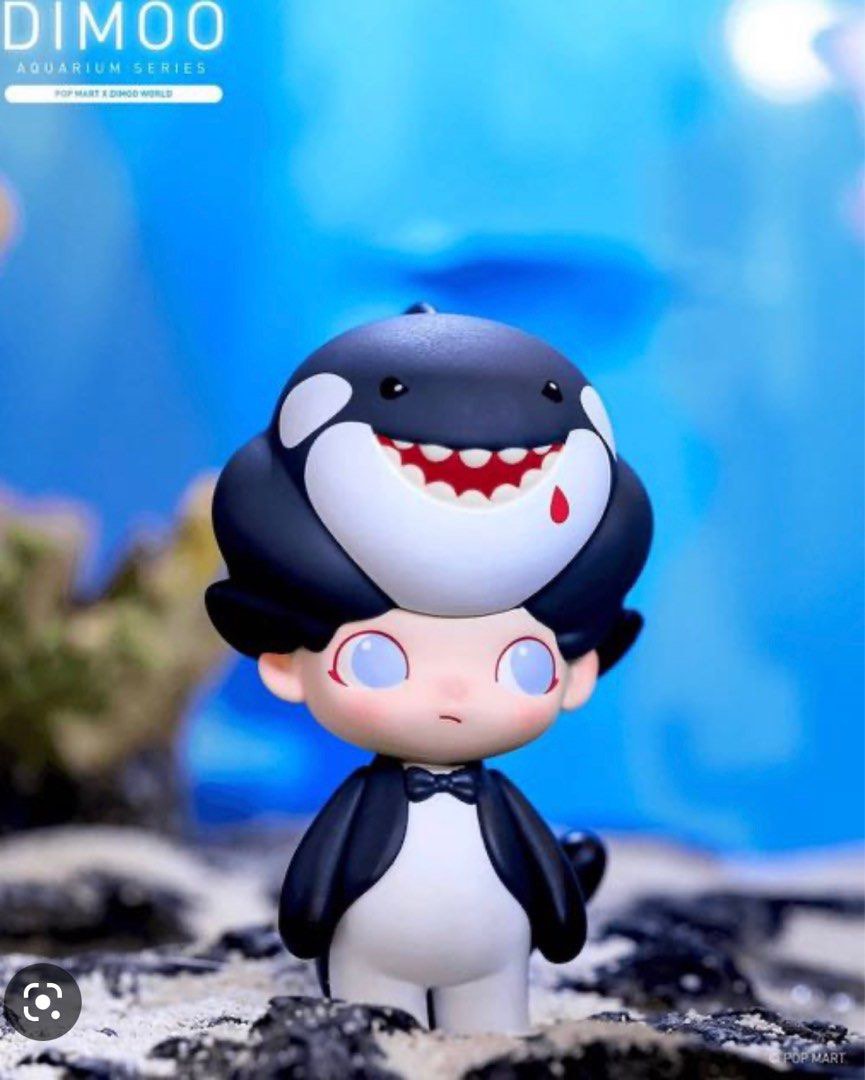 Popmart Dimoo Aquarium Series Killer Shark, Hobbies & Toys, Toys ...