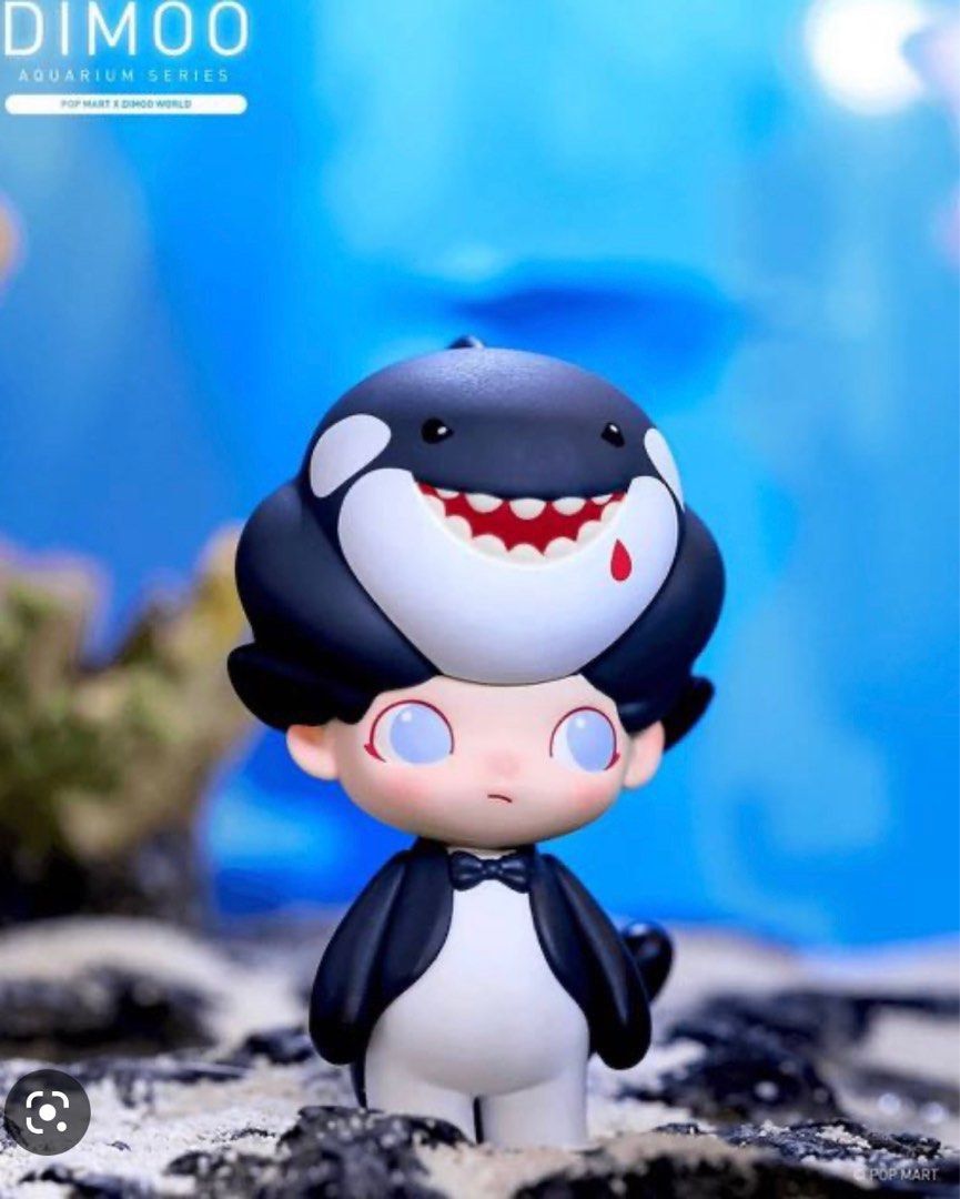 Popmart Dimoo Aquarium Series Killer Shark, Hobbies & Toys, Toys ...