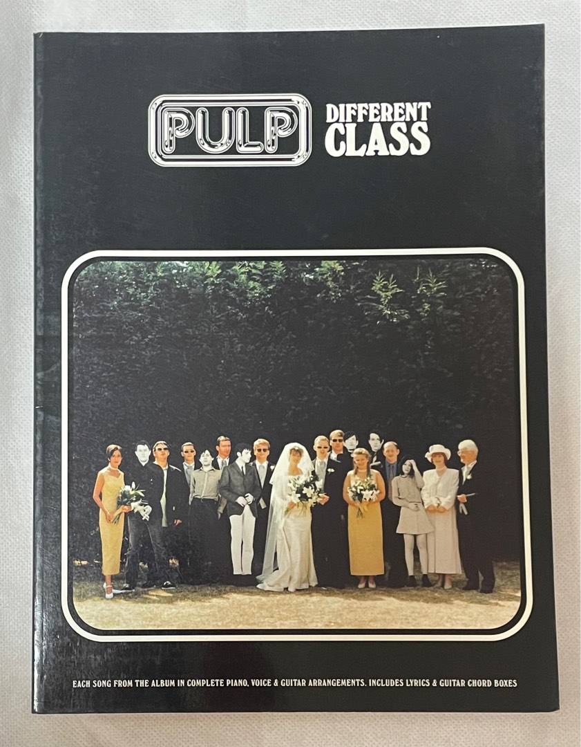 Pulp - Different Class 琴譜及結他譜, 家庭電器, 其他家庭電器 - Carousell