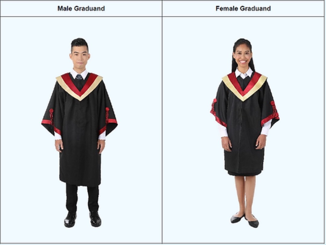 Rent ITE Graduation Gown - Rental Only, Everything Else on Carousell