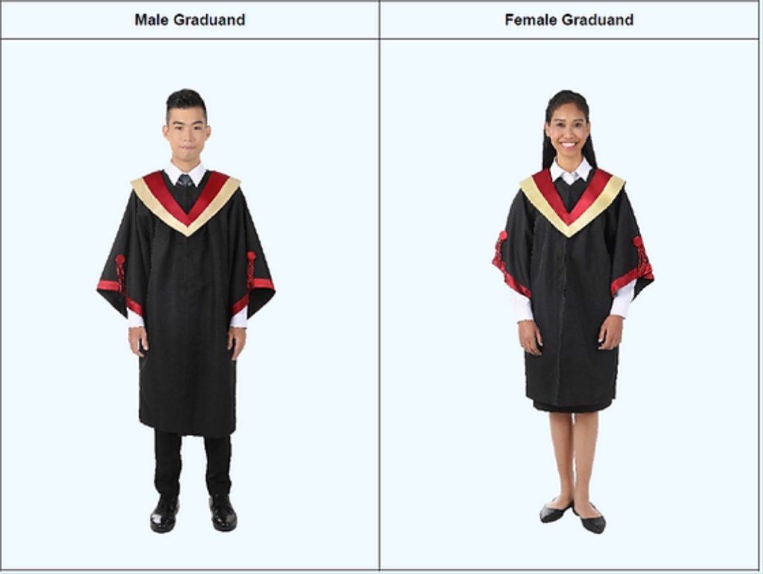 Rent ITE Graduation Gown - Rental Only, Everything Else on Carousell