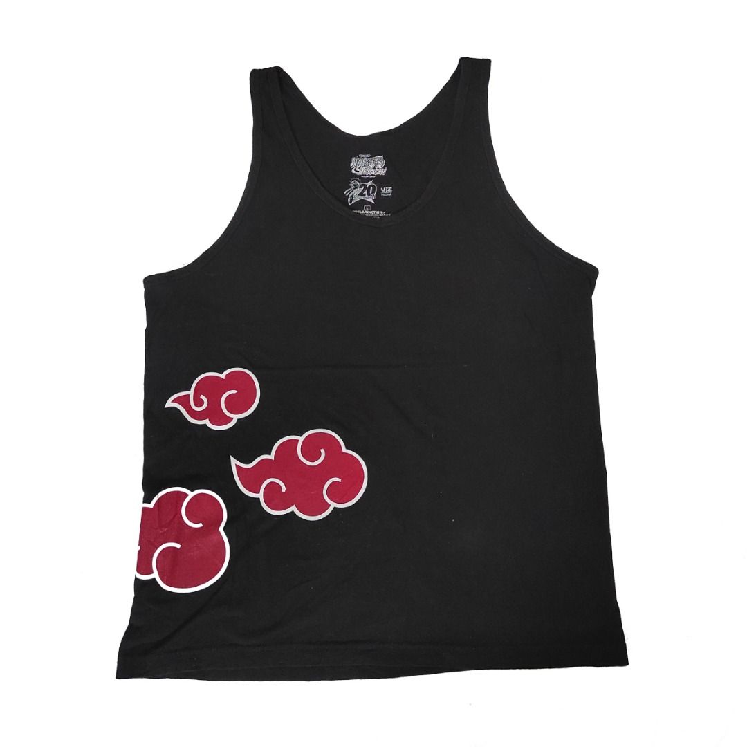Ripple Junction Official Naruto Shippuden Akatsuki Cloud Tank Top, Men ...