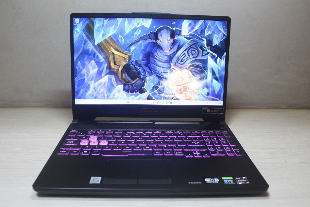 Ryzen 9 Asus Tuf A15 FA506QM 240Hz 5900HX Nvidia RTX3060 rgb keyboard ...