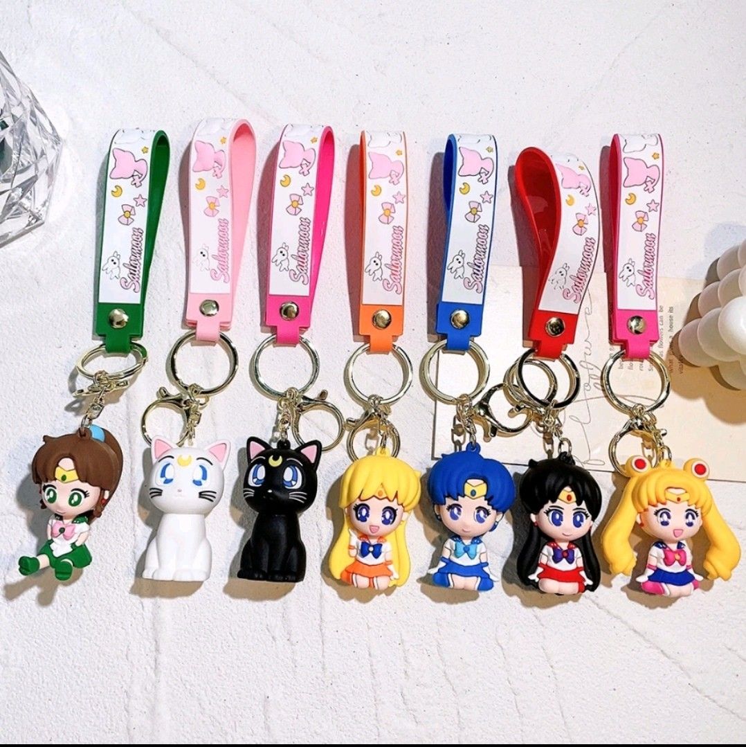 Sailor Moon Keychain, Hobbies & Toys, Toys & Games on Carousell
