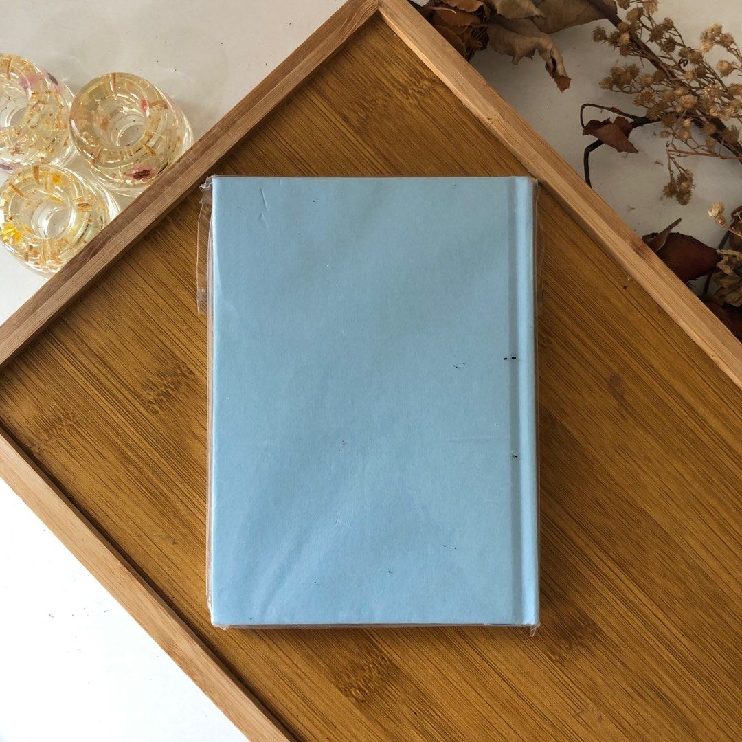 Sakiwafuhana Baby Blue Mini Hard Cover Notebook Sketch Memo, Hobbies ...