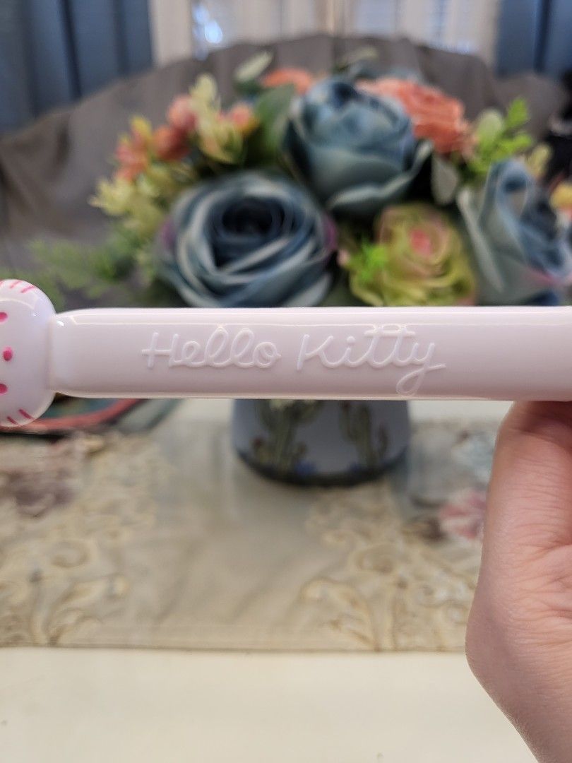 Sanrio Hello Kitty Pink Ladle, Furniture & Home Living, Kitchenware ...