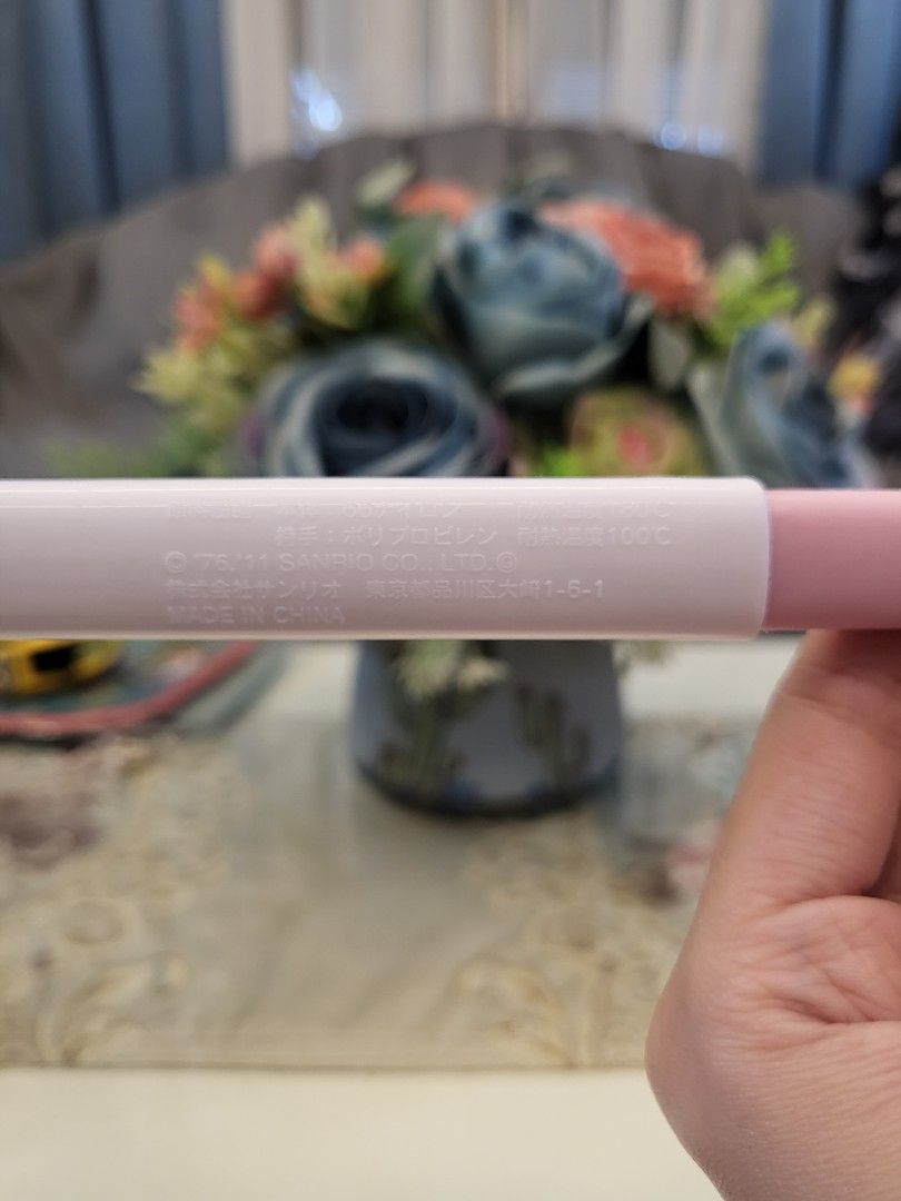 Sanrio Hello Kitty Pink Ladle, Furniture & Home Living, Kitchenware ...