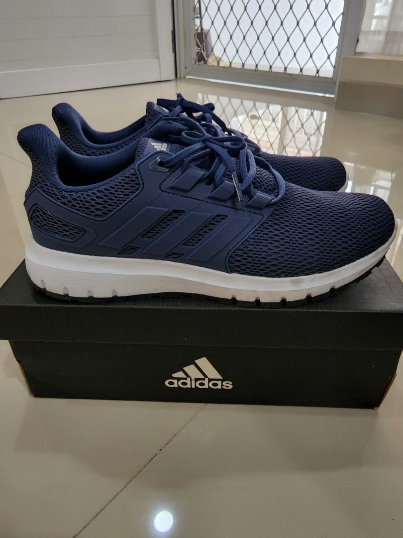 Sepatu Adidas Original Sport Station Navy Bekas Mulus Pemakaian Ringan ...