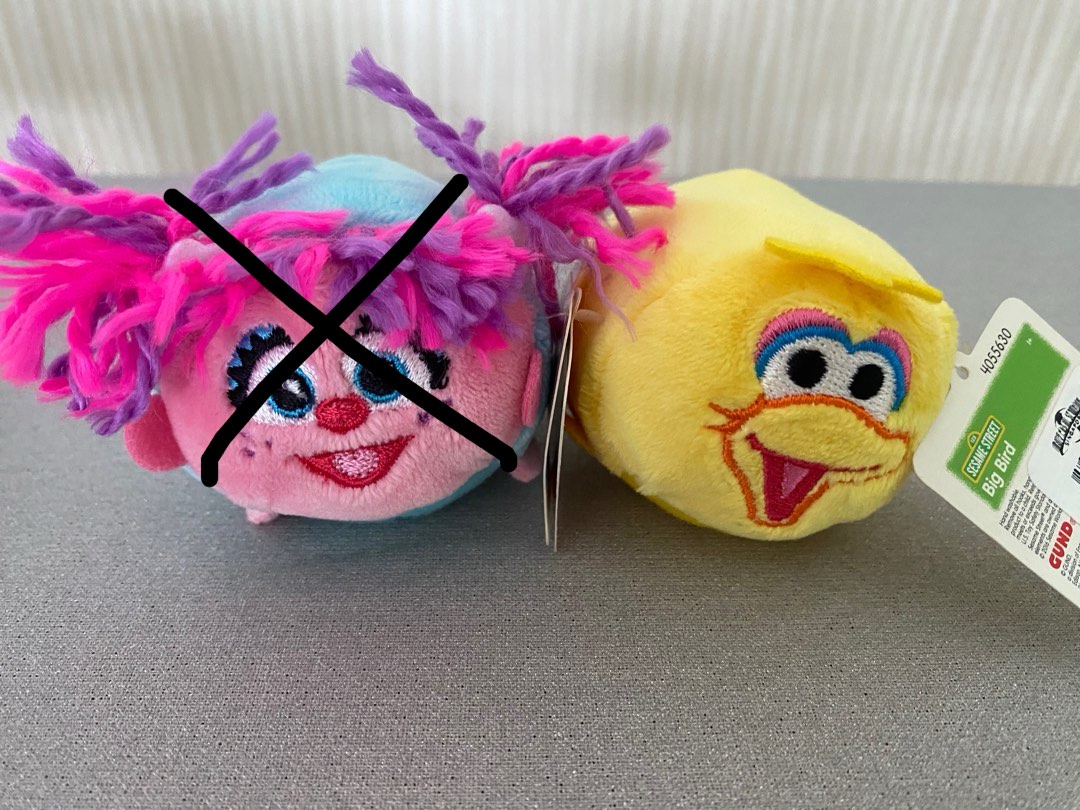 Sesame Street Tsum Tsum Universal Studios Big bird Abby Cadabby ...