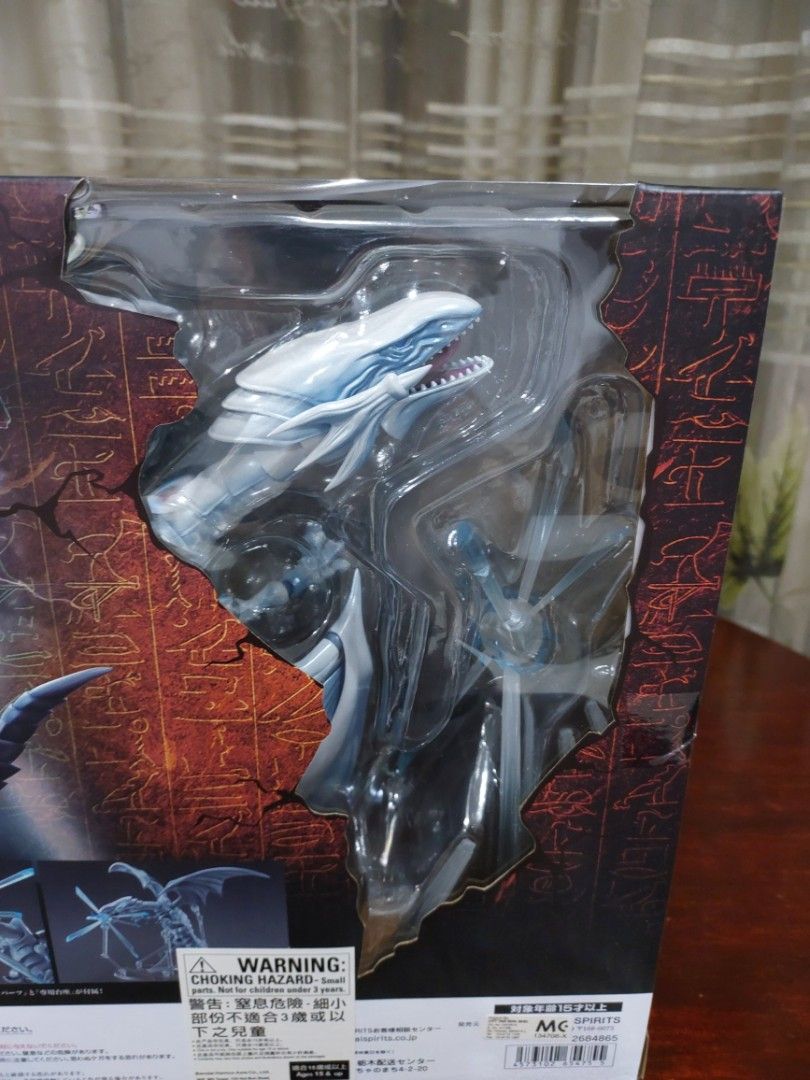 S.H. MonsterArts SHM Blue-Eyes White Dragon Yu-Gi-Oh! Duel Monsters ...