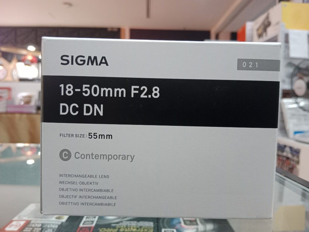SIGMA 18-50mm F2.8 DC DN(x-mount/E-mount), Photography, Lens & Kits on ...