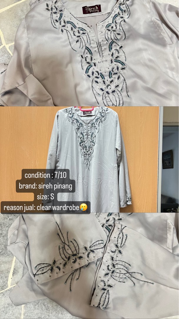 Sireh Pinang Kurung, Women's Fashion, Muslimah Fashion, Baju Kurung ...