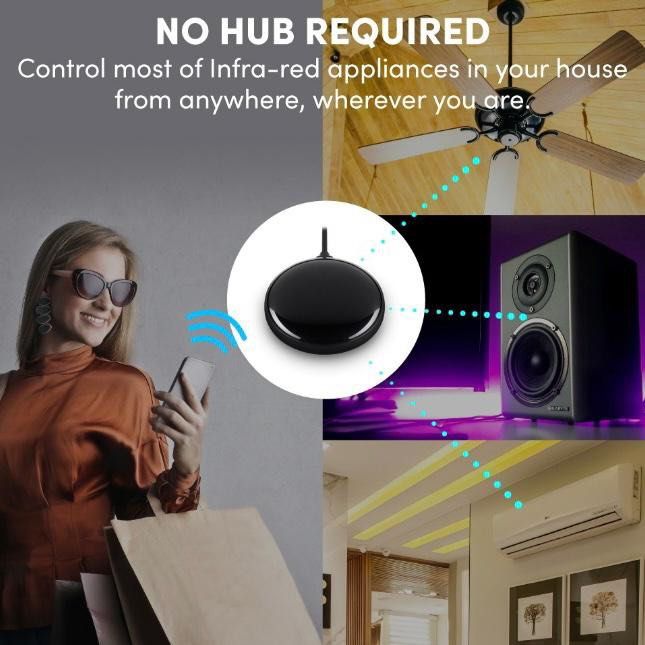 Smart Wifi Universal Infrared Controller | Wi-Fi IR App Controllable ...