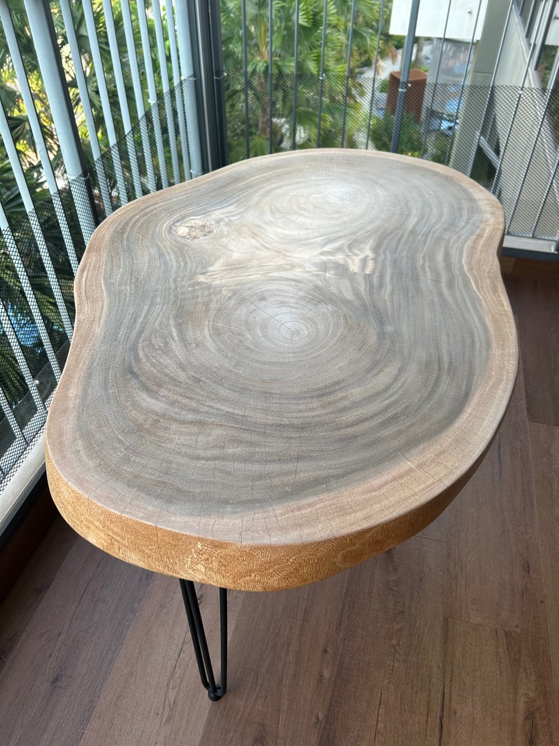 Suar Wood Table, Furniture & Home Living, Furniture, Tables & Sets on ...