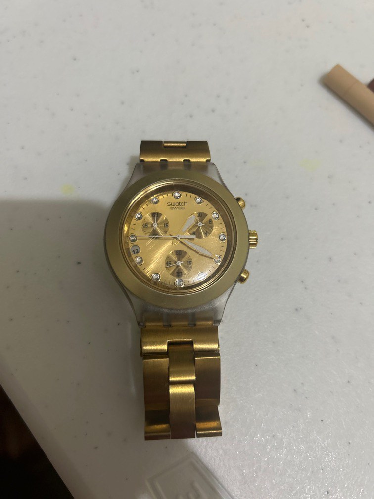 Swatch Irony Daphne, Women's Fashion, Watches & Accessories, Watches on ...