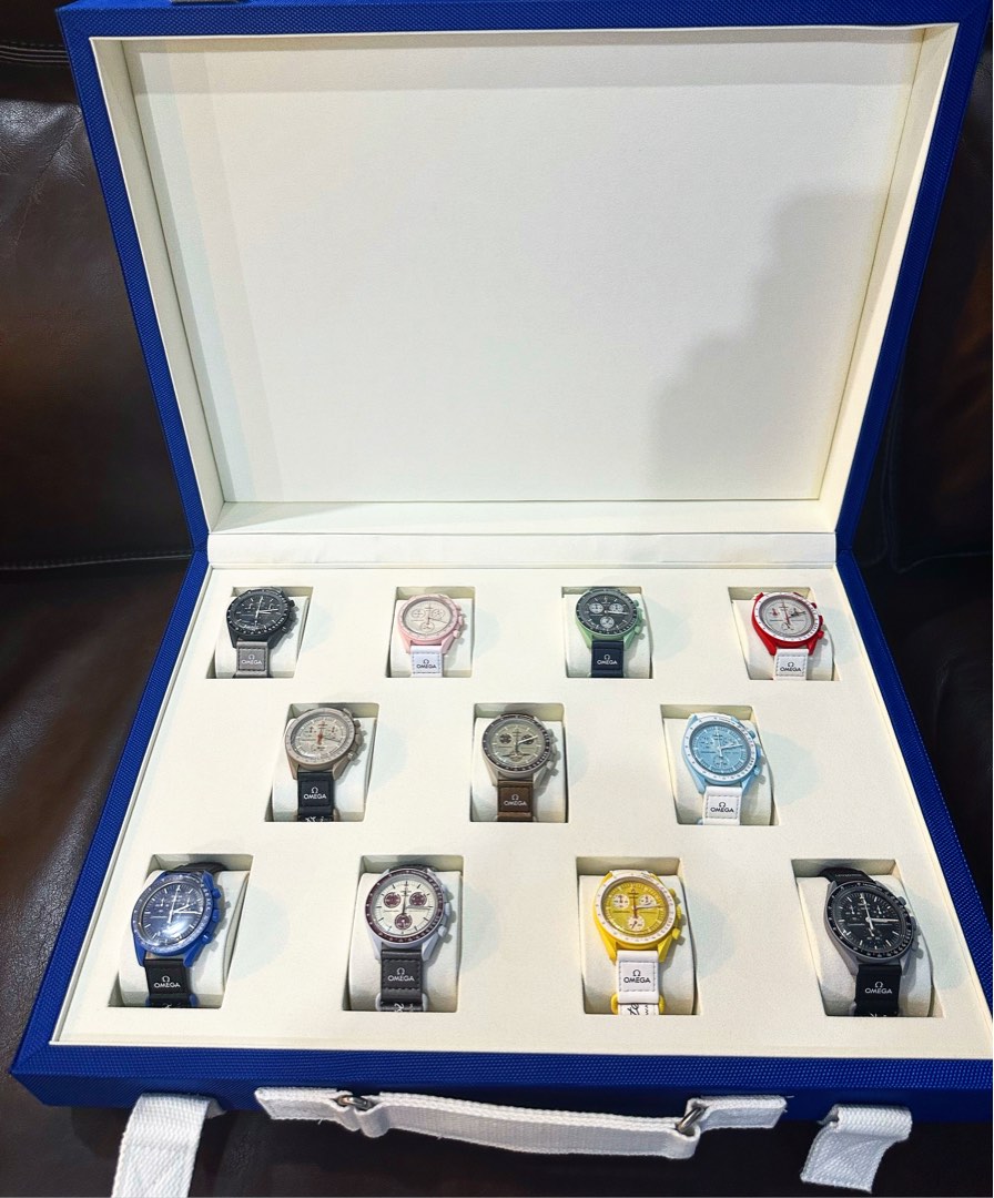 Swatch X Omega complete set Brand New! Chest box included, Luxury ...