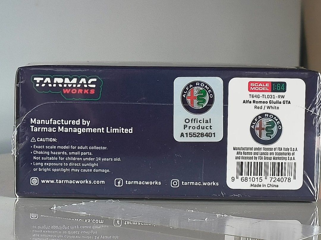 Tarmac work Alfa Romeo Giulia GTA, Hobbies & Toys, Toys & Games on ...