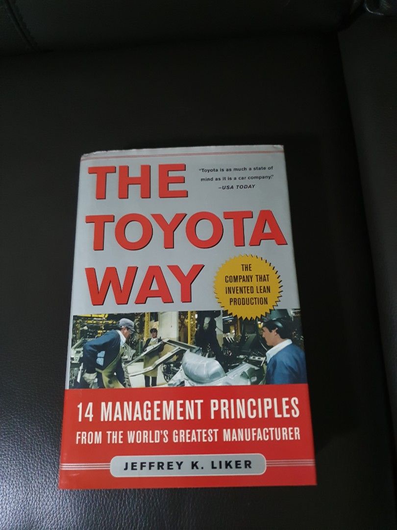 The Toyota way book, Everything Else on Carousell