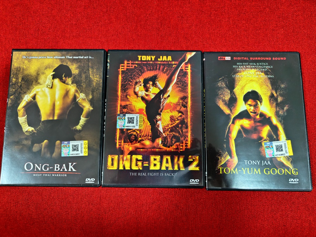 Tony Jaa Ong Bak Tom Yum Goong Ong Bak 2 Thai DVD, Hobbies & Toys, Music & Media, CDs & DVDs on ...