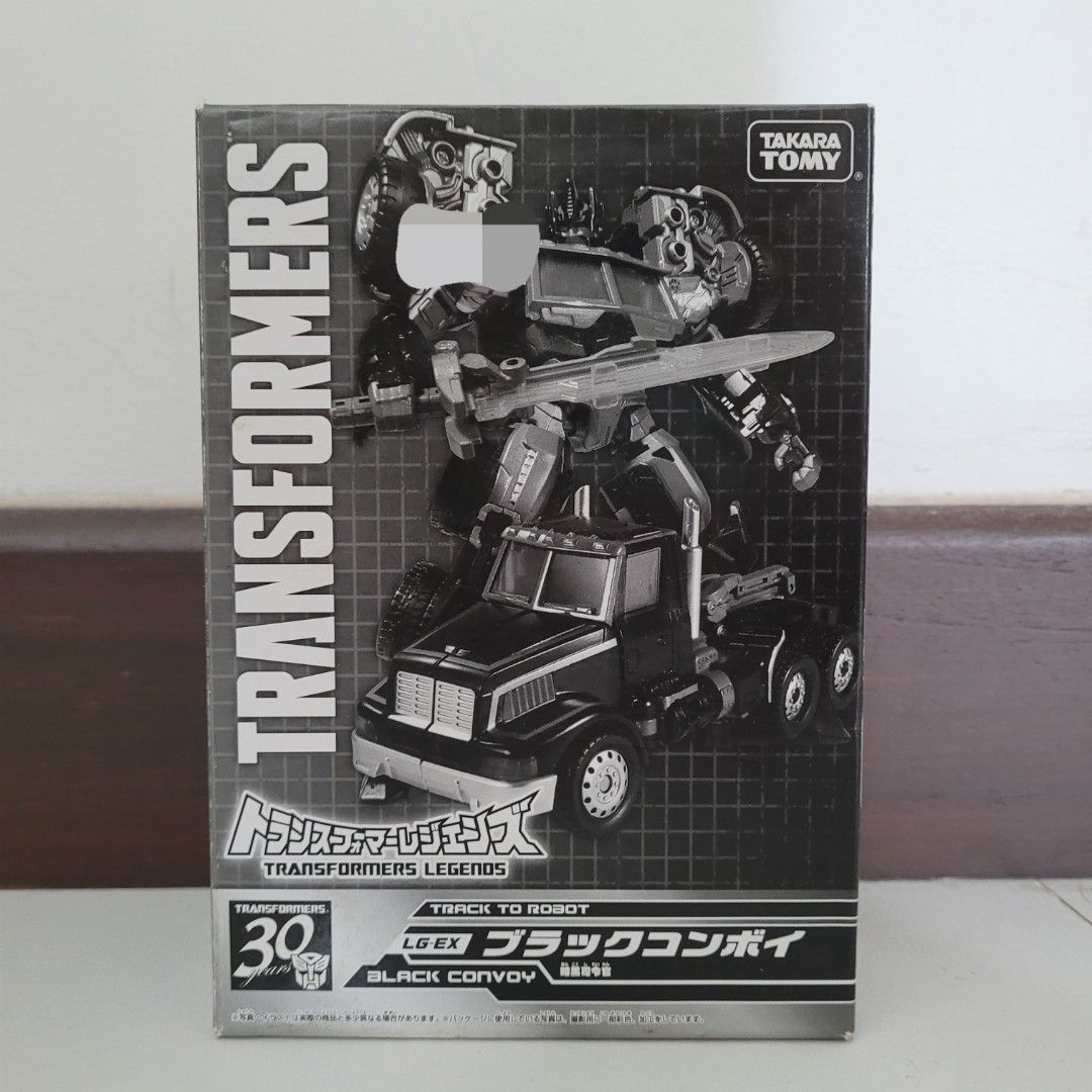 Transformer Legends LG-EX Black Convoy Tokyo Toy show exclusive TAKARA ...