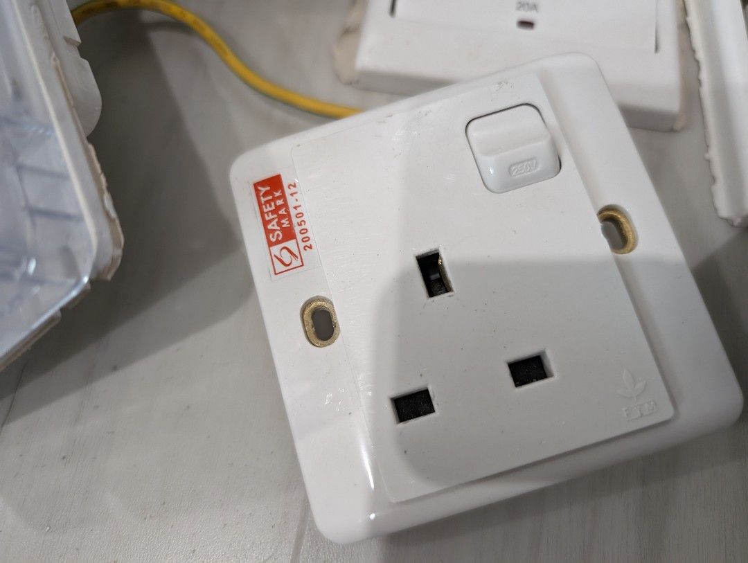 Wall Power Sockets, Switches, TV & Home Appliances, Electrical ...