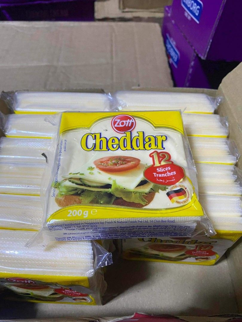 ZOTT CHEDDAR CHEESE, Food & Drinks, Chilled & Frozen Food on Carousell