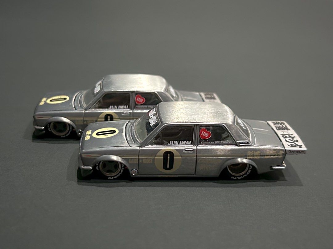 1:64 Mini GT Kaido House Datsun 510 Pro Street (OG Olive Green CHASE ...