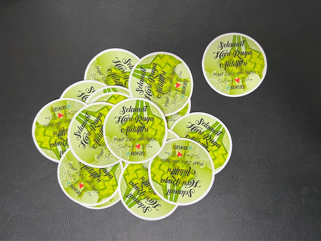 2024 Hari Raya Stickers, Hobbies & Toys, Stationery & Craft, Art ...