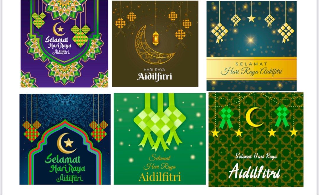 2024 Hari Raya Stickers, Hobbies & Toys, Stationery & Craft, Art ...
